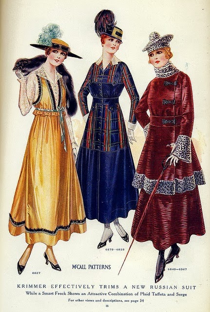 VINTAGE AND CRAFTS: Moda Antigua