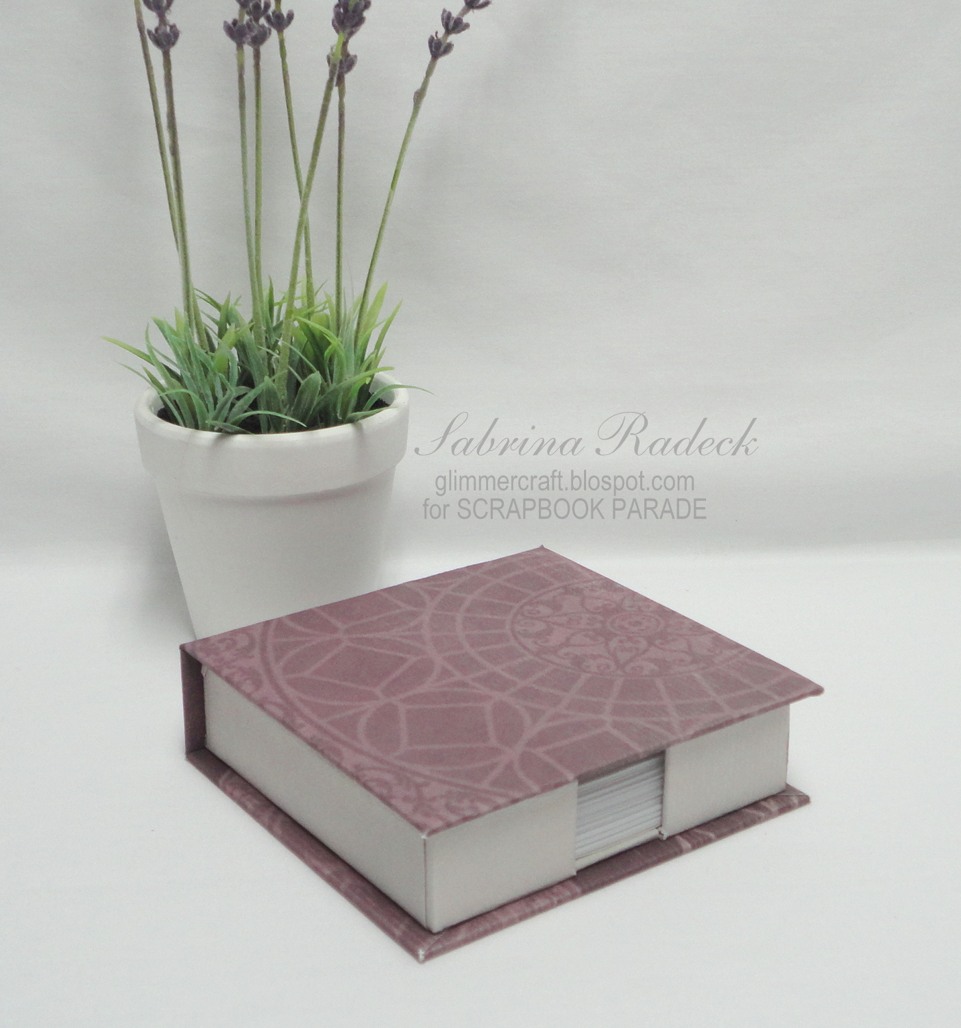 Desk Top Set - Scrap Paper Note Keeper | Aspiring to Creativity