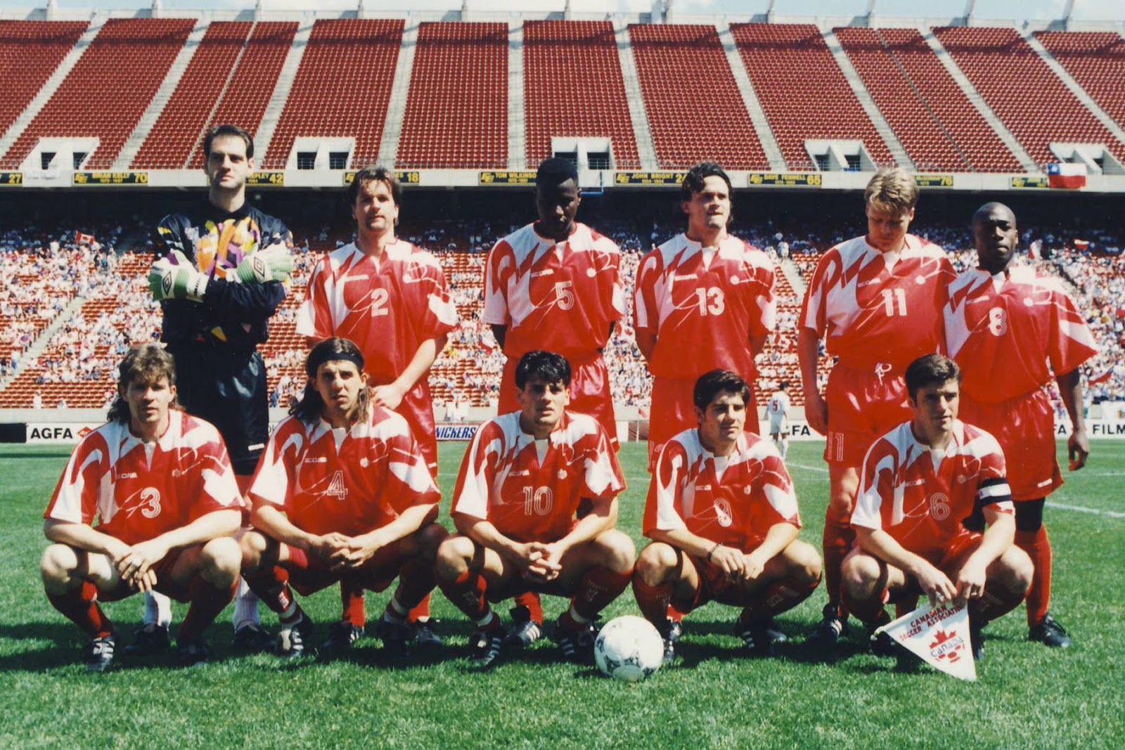 Partidos de la Roja: [28/05/1995] Canadá-Chile | 1:2