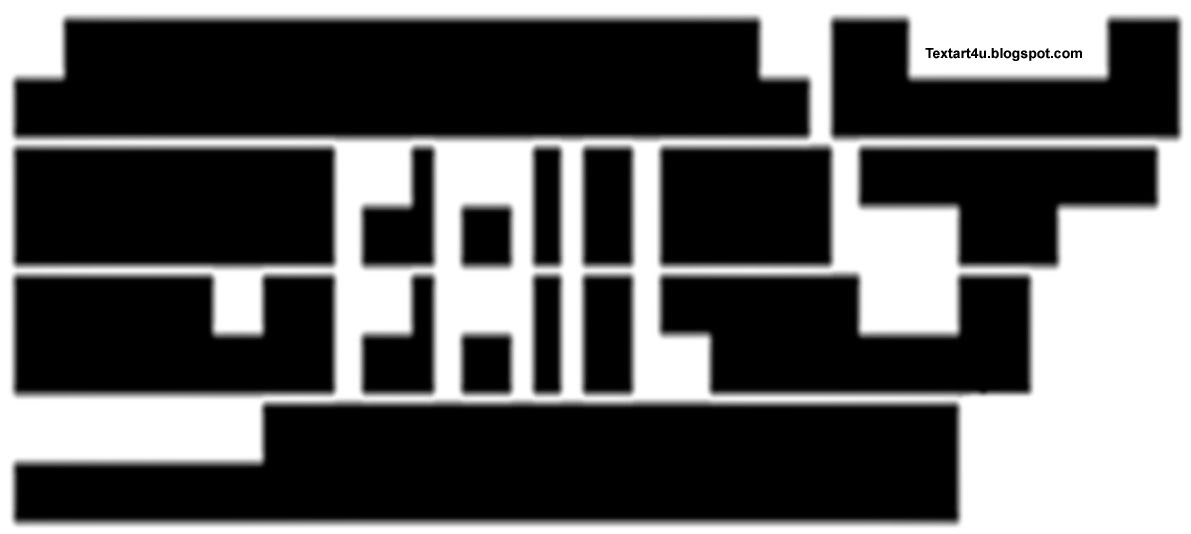 The Fail Whale ASCII Art Code | Cool ASCII Text Art 4 U