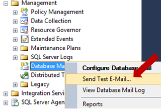 CONFIGURAR SQL SERVER DATABASE MAIL ~ SQL SERVER