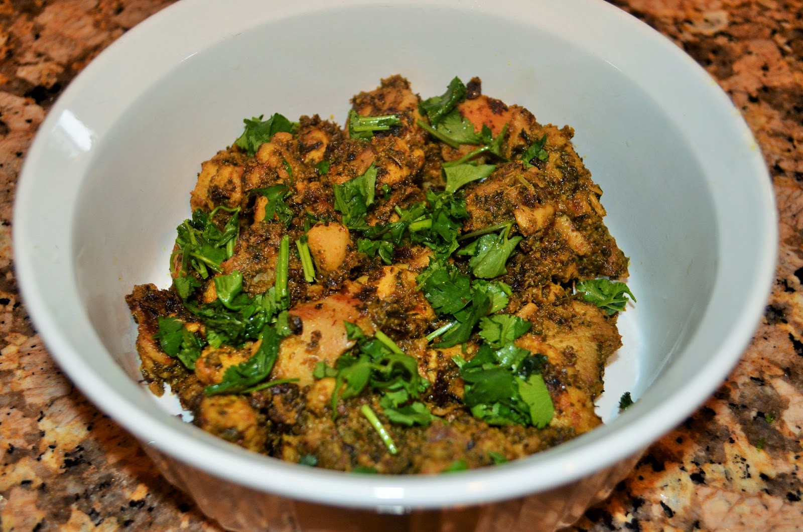 Siri's Kitchen: Mint (Pudina) Chicken Fry
