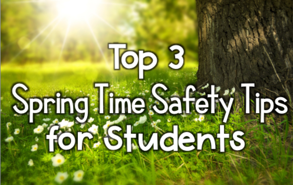 Spring Time Safety Tips - Taking on Second
