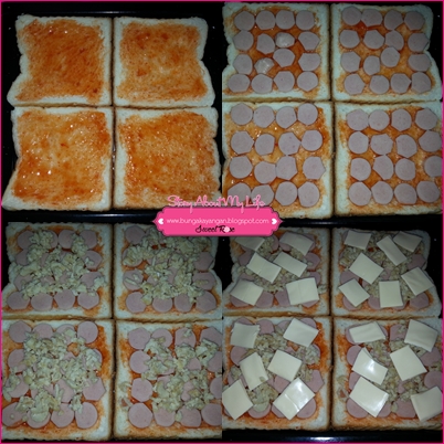 Sweet Rose: RESEPI ROTI PIZZA GARDENIA