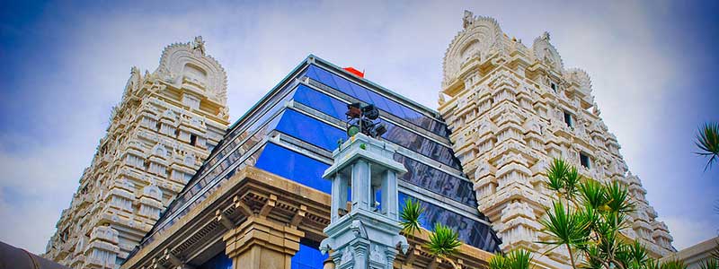 Temple With A Touch Of Glass | ISKCON TRUTH