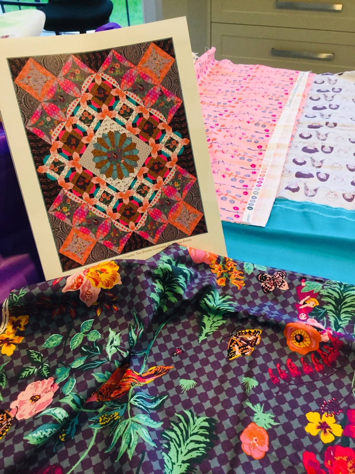 Wendy's Quilts and More: Anna Maria Horner's Conservatory - Chapter 2