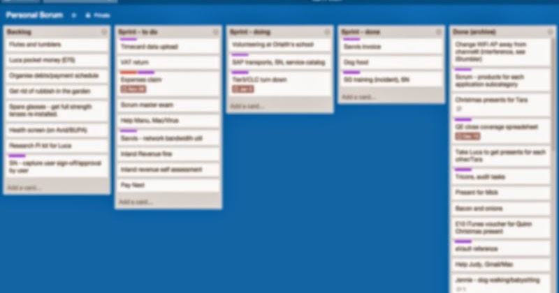 Lee Blackwell: Personal Scrum