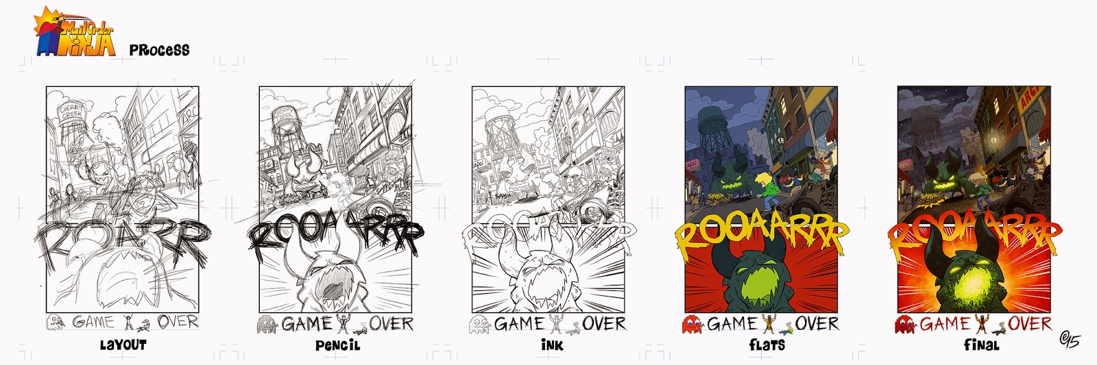 The Official Artblog of Mail Order Ninja!