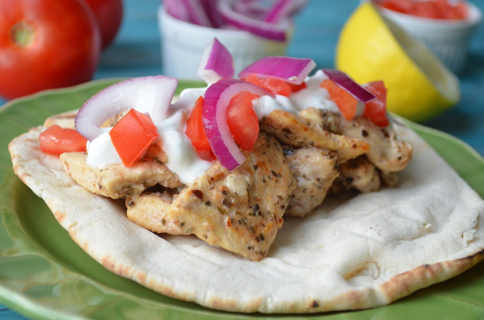 The Savvy Kitchen: Chicken Gyros
