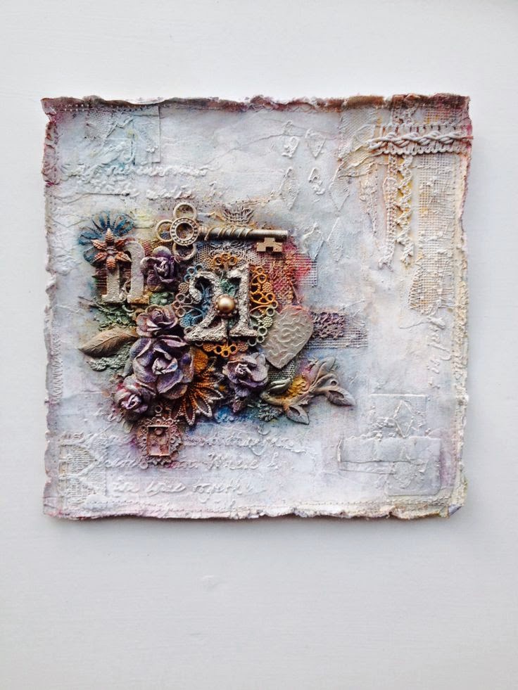 PaperArtsy: 2015 Topic 6: Grunge Paste {Challenge}