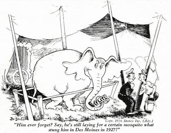 Insomnia Notebook: Dr Seuss and Depression-era Flit