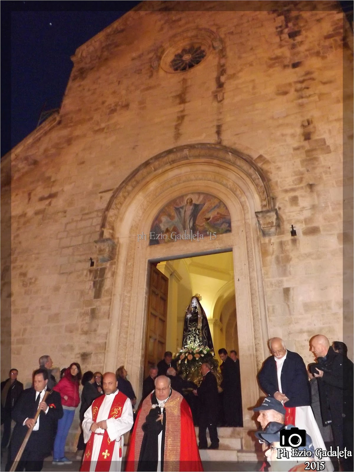 Festività e Tradizioni Tranesi: Processione dell'Addolorata a Grumo Appula