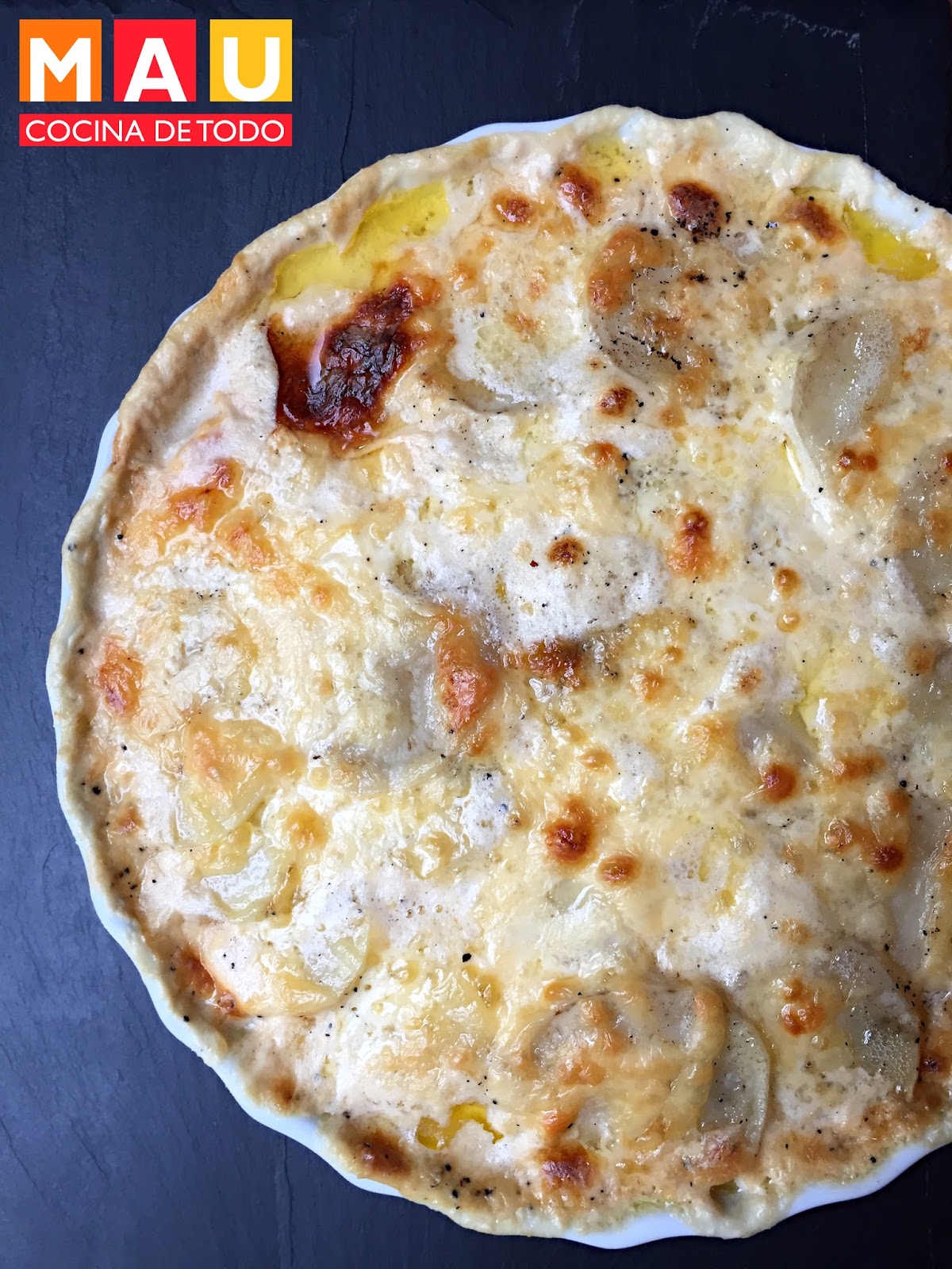 Mau Cocina de Todo: Papas Gratinadas al Horno