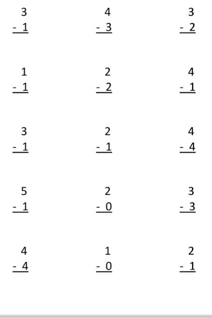 Home Education Project Abacus Lesson 12 Simple Subtraction 0 5 Only