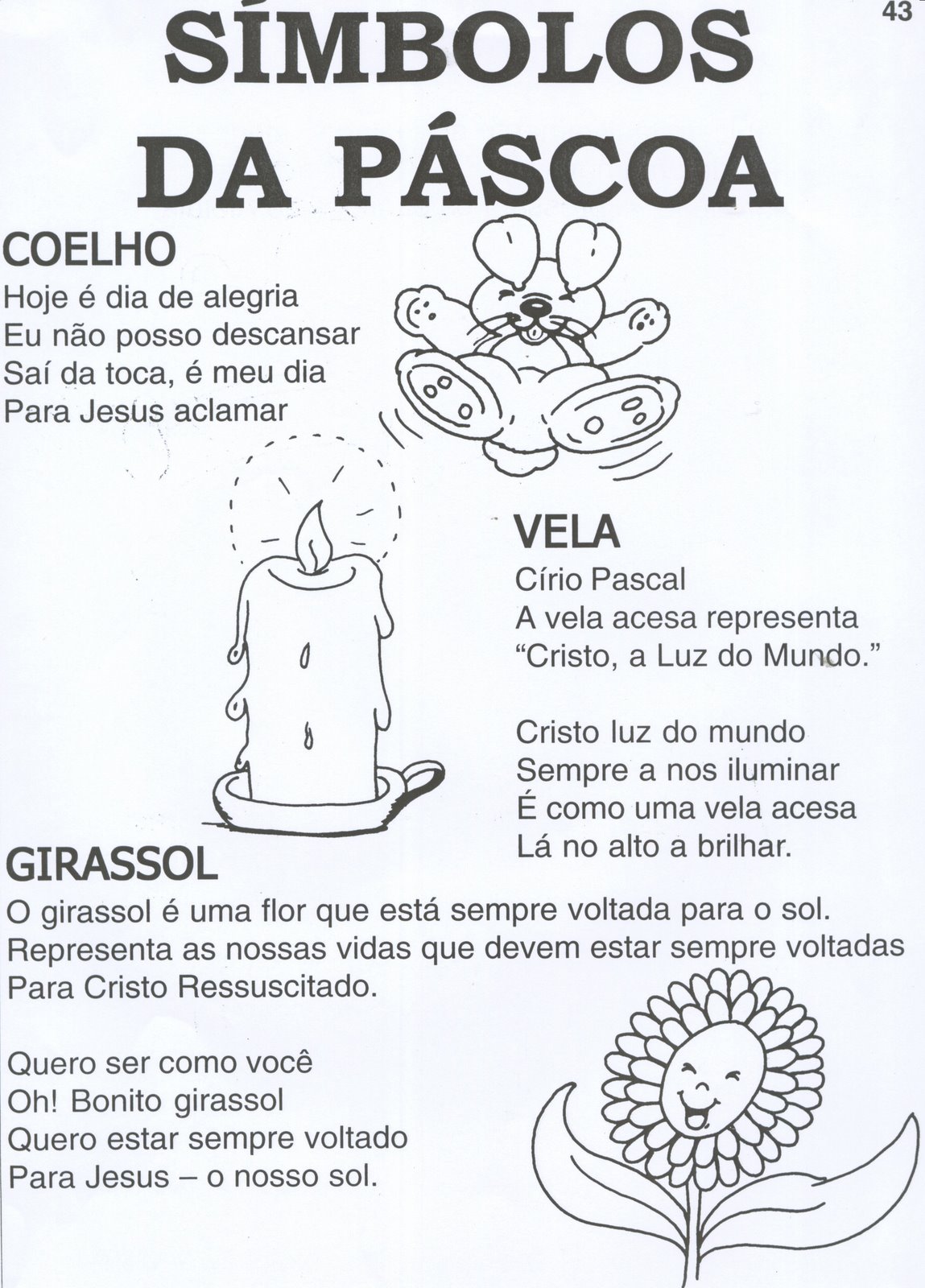 Significado Da Pascoa Educação Infantil - RETOEDU