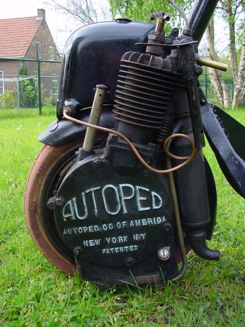 Antique Motorcycles: Autoped Ever Ready (1919)