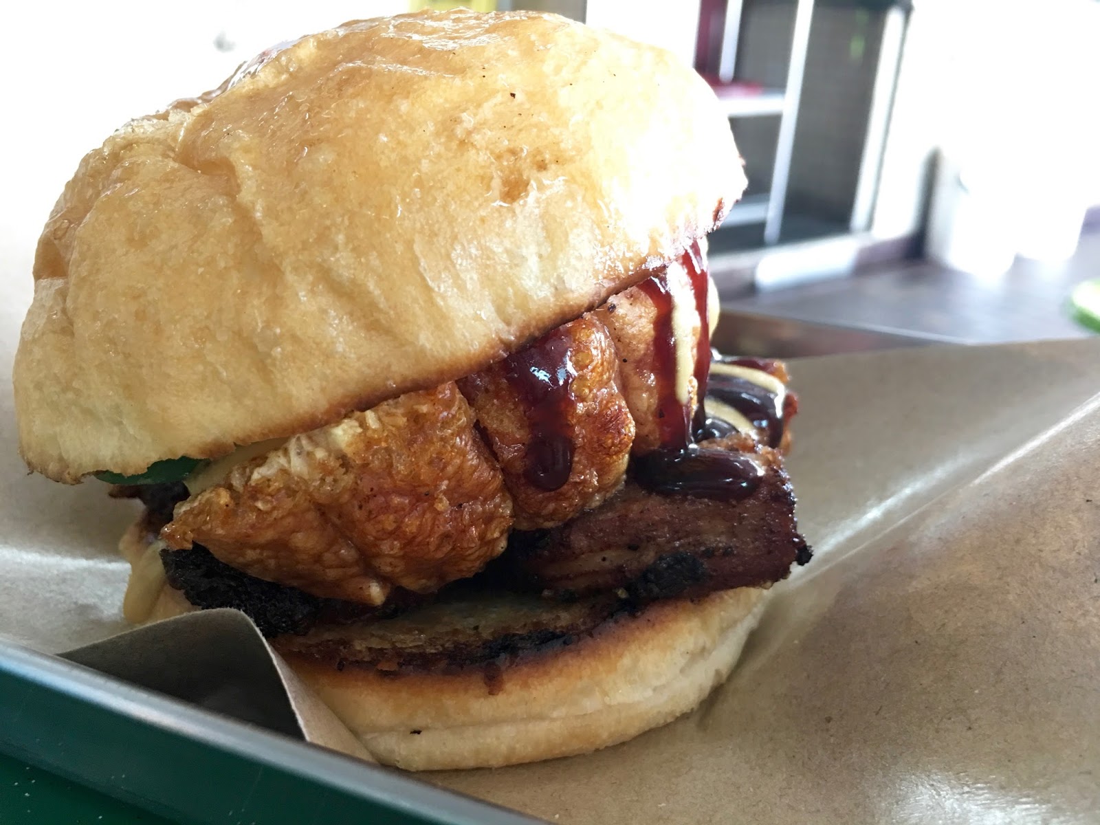 HamBaoBao - Crispy Pork Belly Burger