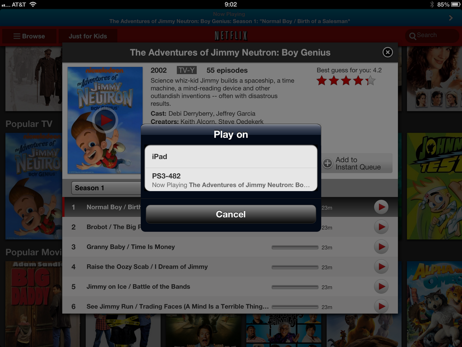 the intersection: Netflix sneaks in some Simple second screen functionality
