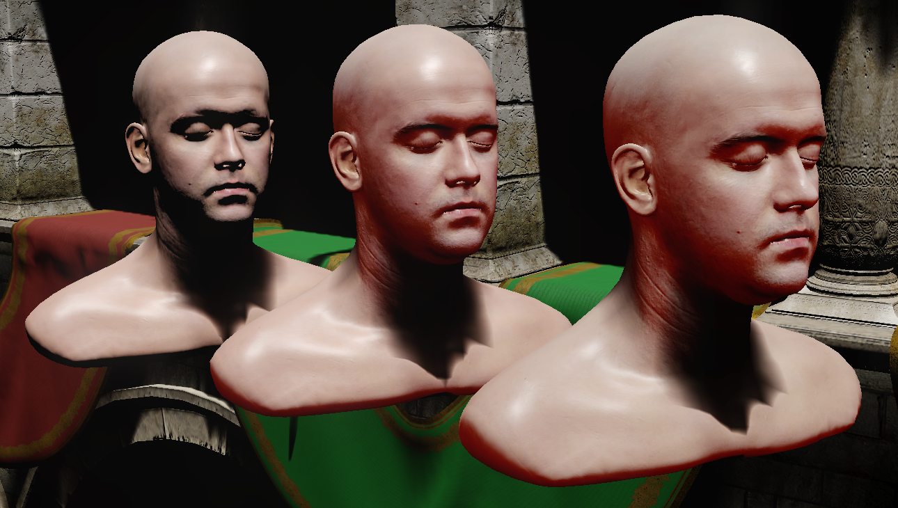 Simon's Tech Blog: Pre-Integrated Skin Shading