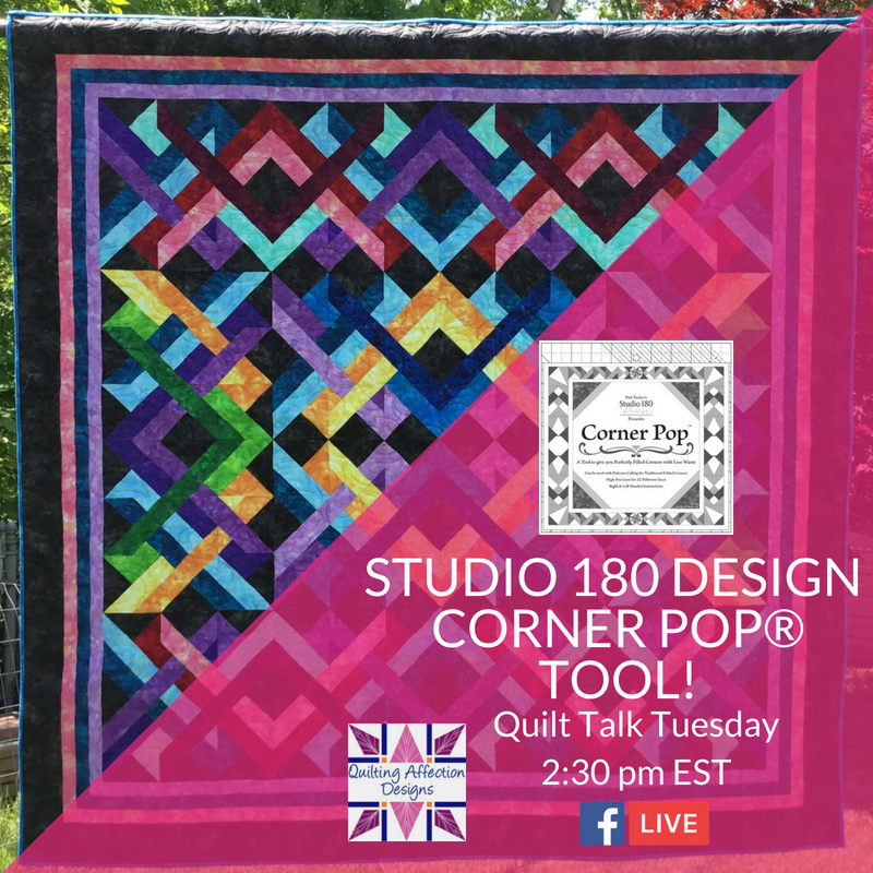 Quilting Affection Designs: Studio 180 Design Corner Pop Tool!