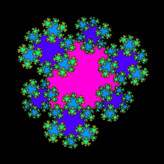 Snowflake Fractal Gif