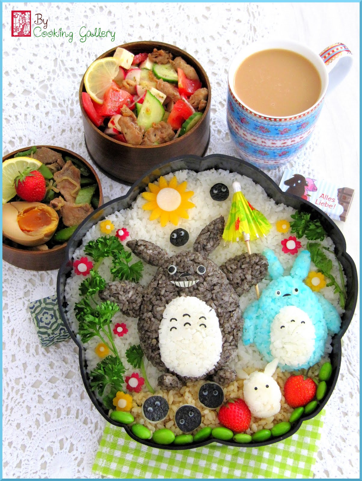 Totoro & Friends Bento | Cooking Gallery