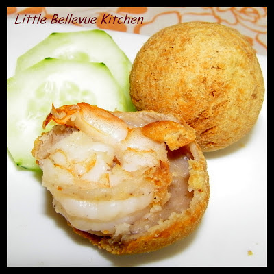 Little Bellevue Kitchen: Taro Prawn Ball