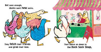Jane Says: Interview with Duck Sock Hop Illustrator, Jane Porter