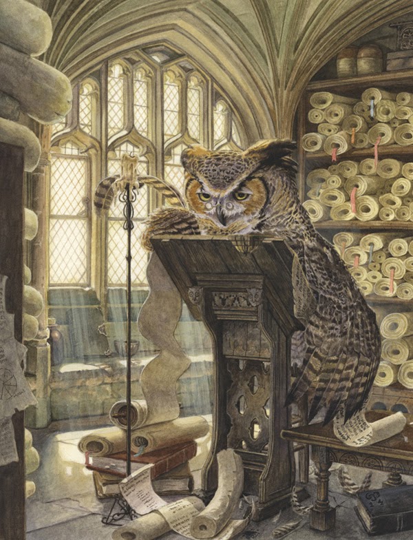 Chris Dunn Illustration/Fine Art: The Scribe