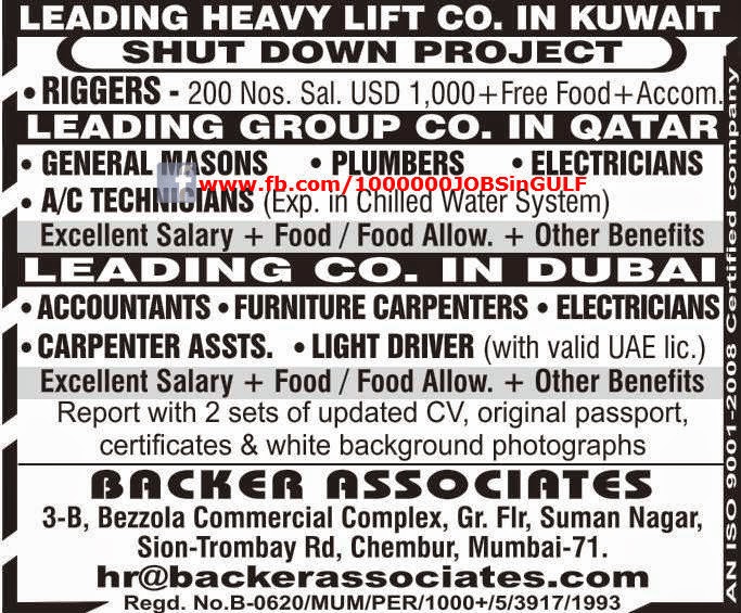 1,000,000 JOBS IN GULF: SHUTDOWN PROJECT IN KUWAIT-QATAR-DUBAI ...