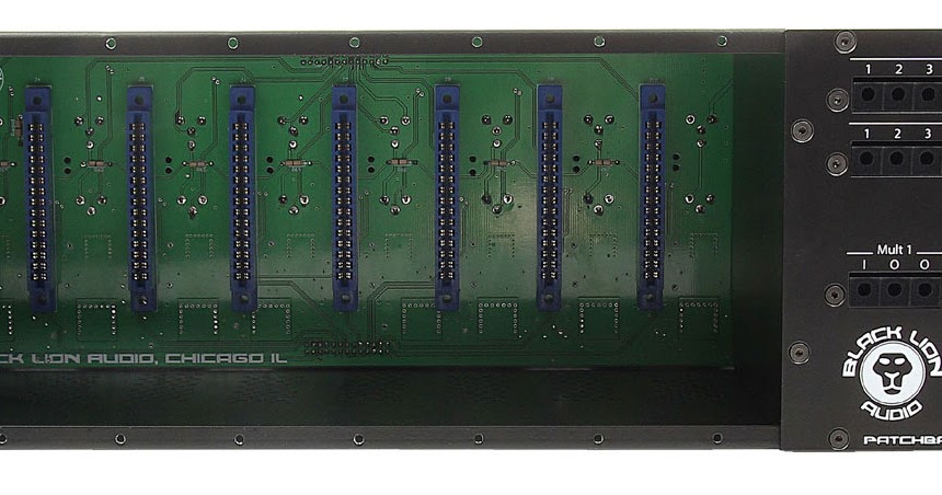 Black Lion Audio PBR8 500-Series Patchbay Rack