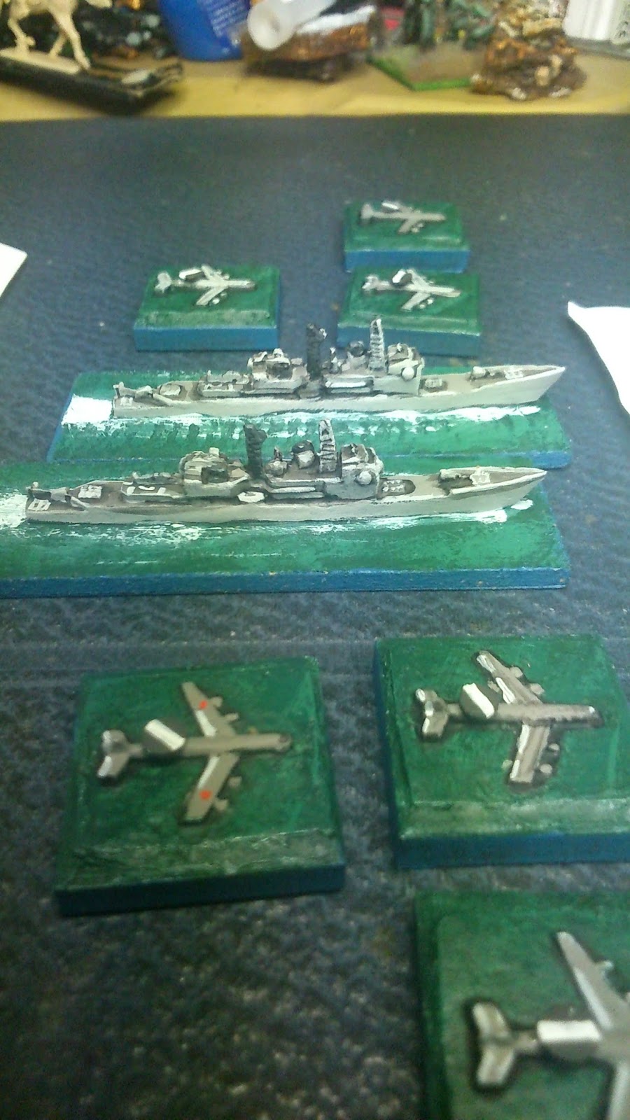 Model kits and Wargames: USS Bunker Hill Ticonderoga Class 1/3000 ...