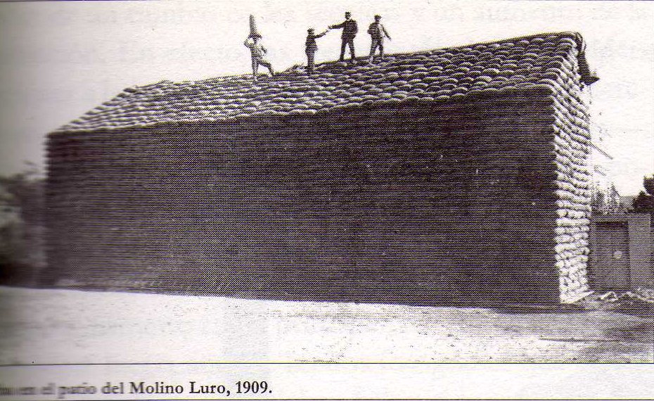 Fotos Viejas de Mar del Plata: EL MOLINO DE PEDRO LURO