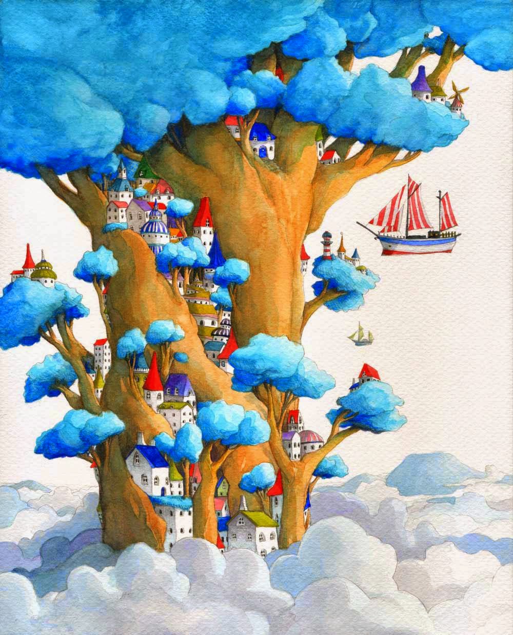 Pinzellades al món: Les ciutats imaginàries de Junaida / Las ciudades ...