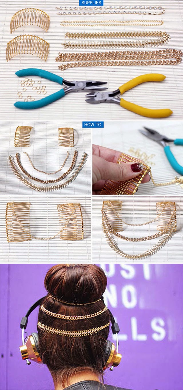 Do It Yourself Corner: DIY Cool Hair Accessory