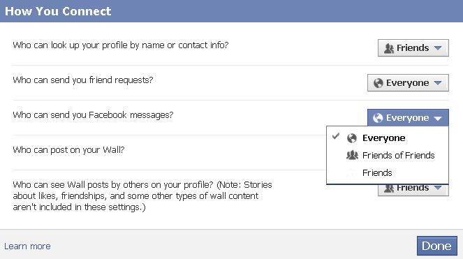 How to Disable Messaging in Facebook? ~ Facebook 25