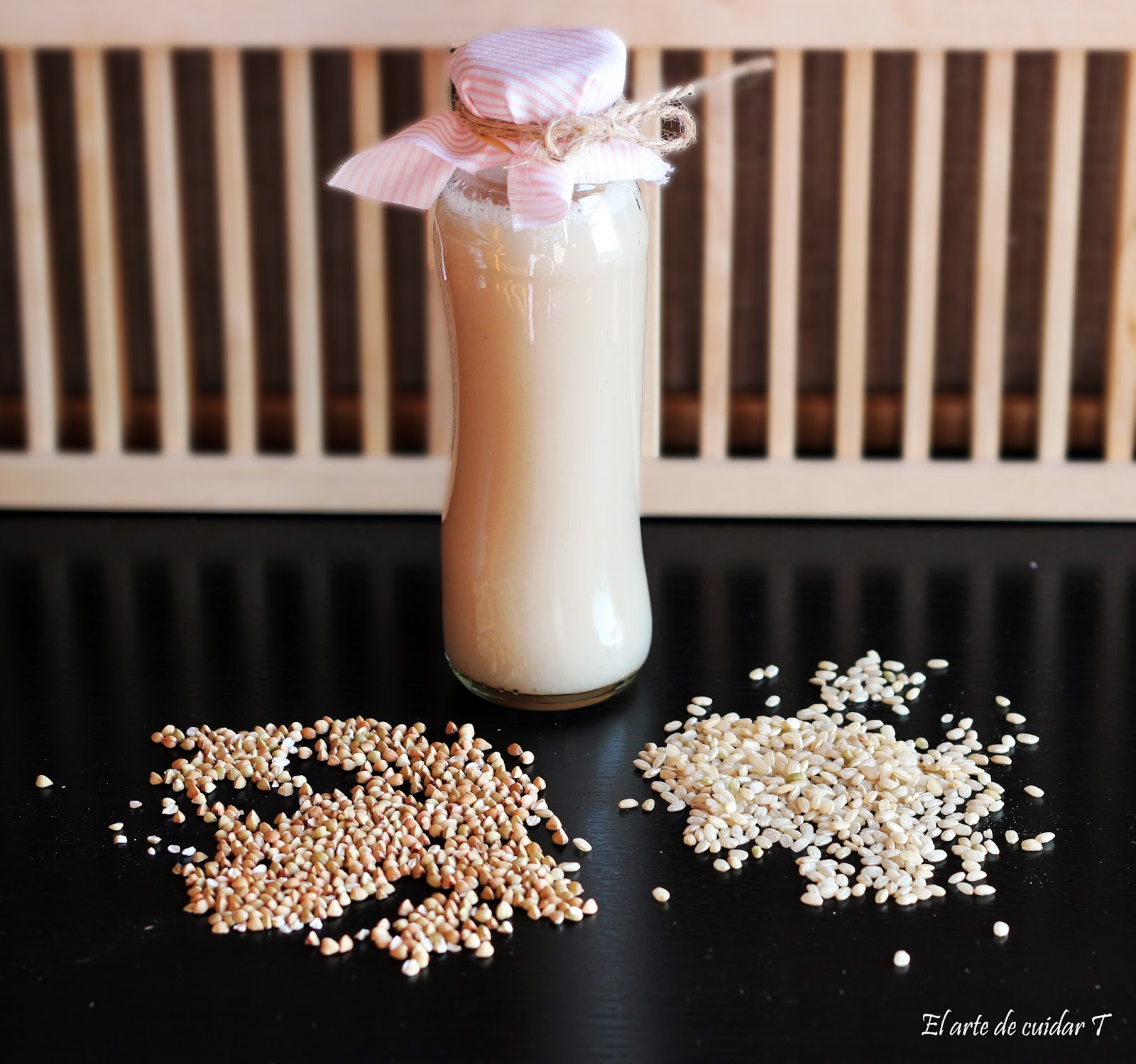 Receta de leche vegetal de trigo sarraceno y arroz