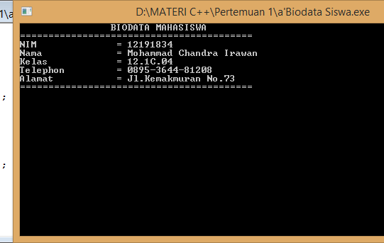 MACAM-MACAM FILE HEADER DAN FUNGSI C++
