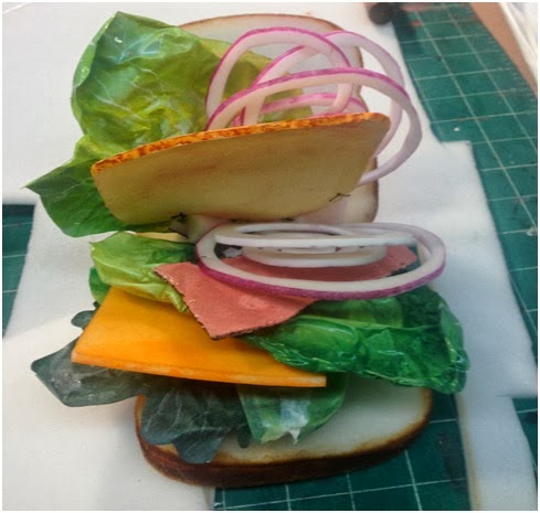 Guest Post- Ariel Lauryn- Roast Beef Sandwich Puppet ~ Fake 'N Bake Blog