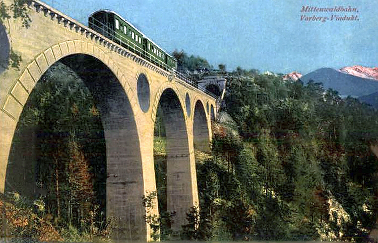 transpress nz: early scenes on the Mittenwaldbahn, Austria-Germany