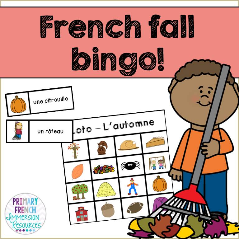 French fall resources - Primary French Immersion Resources