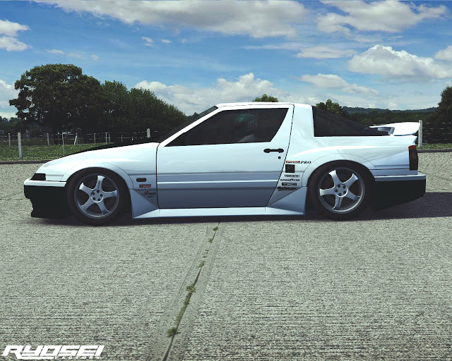 Rydsei Factory: LFS SKIN: Keiichi Tsuchiya AE86