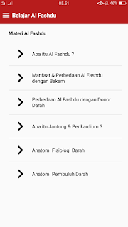 Belajar Al Fashdu - Aplikasi Android - Terapi Jarum