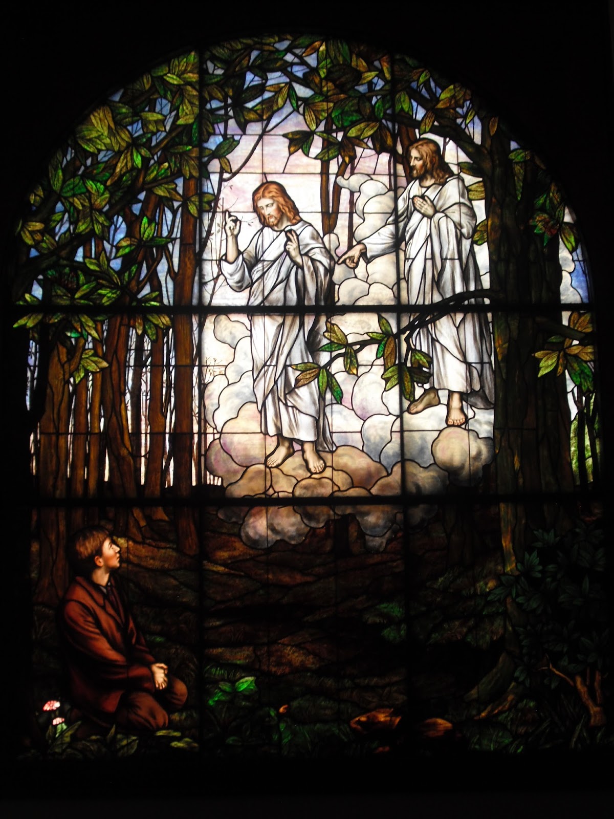 Historic LDS Architecture: Latter-day Stained Glass: Part 2 - First ...