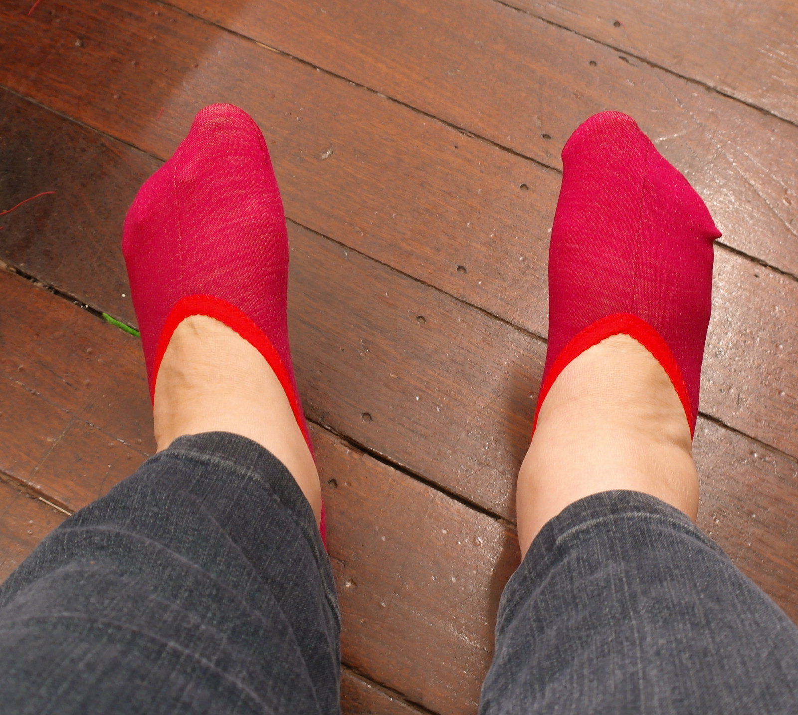 Warm feet this Winter in Merino Footies | Made Marion Craft