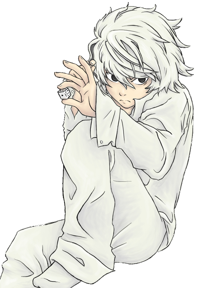 Imagens de animes para Facebook: Near Death Note-Imagem sem fundo