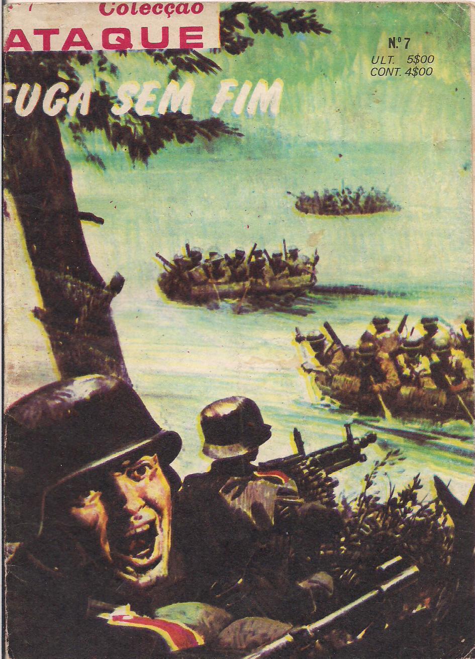 Coleção BD (comics) do Gill: Colecção Ataque (Revistas de Angola ...