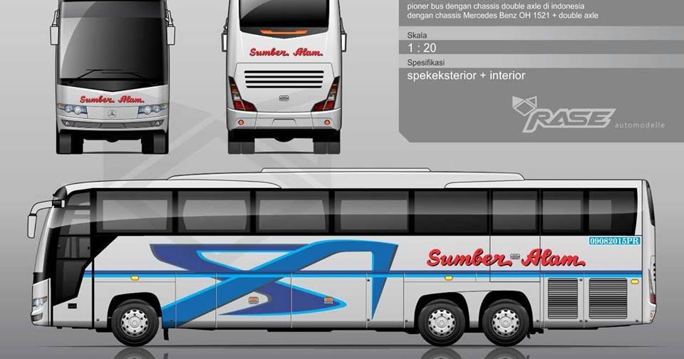 Blueprint bus Limobus By rase | Membuat Model bus dengan Zmodeler dan ...