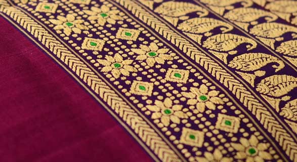 Stylish Cotton sarees and Salwar suits: Baluchari silk saree- pride of ...