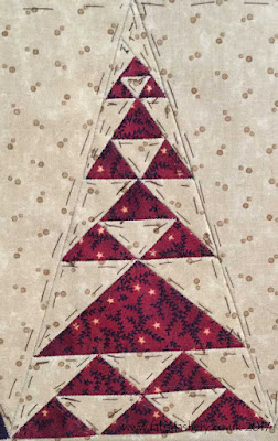 Fabadashery: Dear Jane Quilt - Border Block BR2 Leigh's Wood